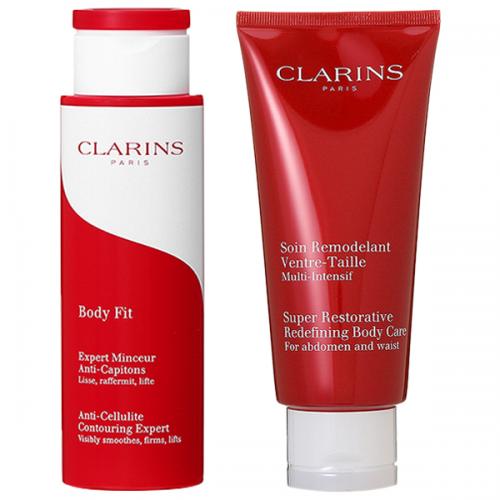 クラランス CLARINS ボディ フィット 200mL ＋ スープラ アブドウエスト ボディケア 200mL スキンケアセット セット ...