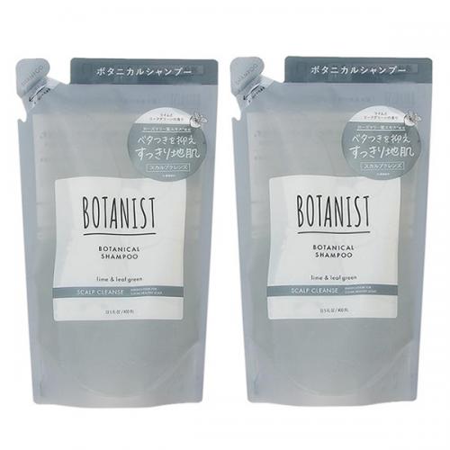 【セット】 ボタニスト BOTANIST ボタニカルシャンプー スカルプクレンズ 400mL 詰め替え 2個セット レフィル シャンプー コスメランド オフィシャル店
