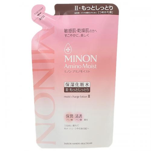 ミノン MINON アミノモイスト モイストチャージローション II もっとしっとりタイプ 130mL 詰替用 化粧水 ローション 化粧水 コスメランド オフィシャル店