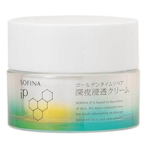 花王 ソフィーナ SOFINA iP ゴールデンタイムリペア 深夜浸透クリーム 55g フェイスクリーム クリーム コスメランド オフィシャル店